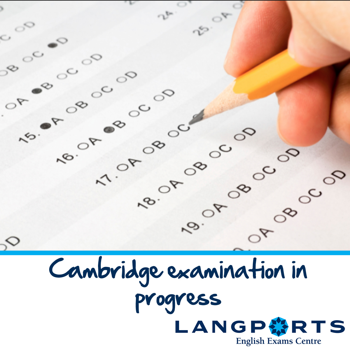 Cambridge exam | Langports