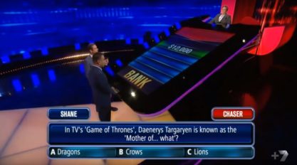 My experience on The Chase, an Australian television quiz show | Langports