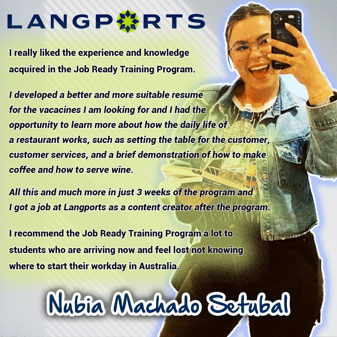 Job Ready Training Program | Langports